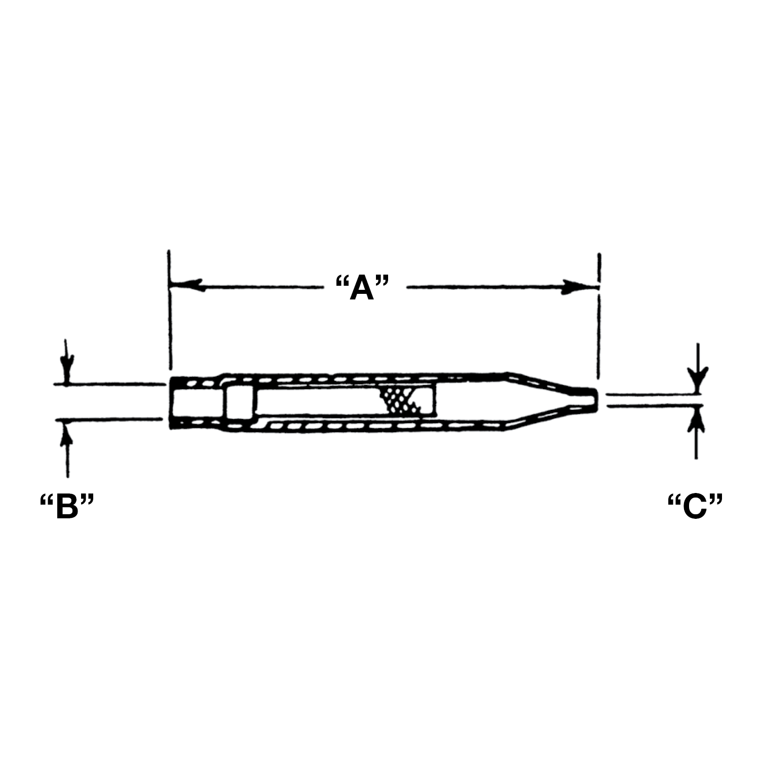 Strainers - Capillary and Strainer Assemblies - Refrigeration Research Strainers - Capillary and Strainer Assemblies - Refrigeration Research
