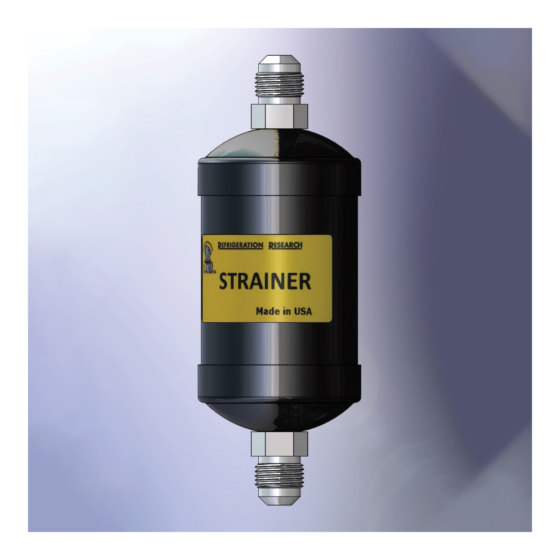 Strainers - Capillary and Strainer Assemblies - Refrigeration Research Strainers - Capillary and Strainer Assemblies - Refrigeration Research